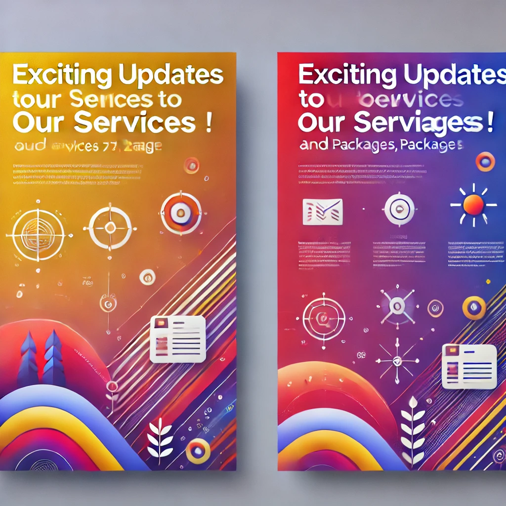 Exciting Updates to Our Services and Packages! - Social Infinity