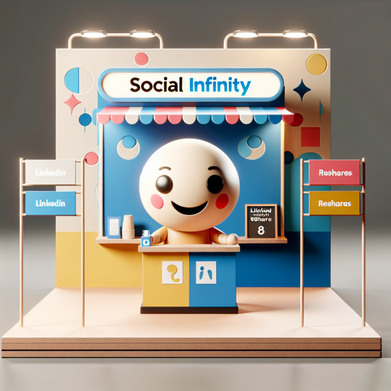 Buy LinkedIn Reshare - Social Infinity